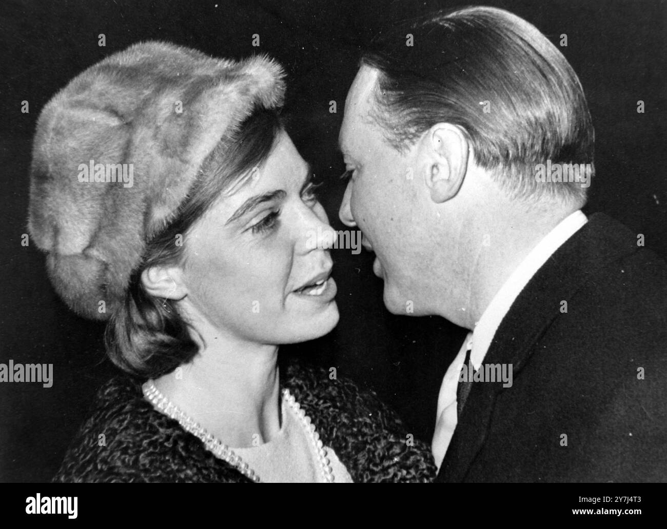 SWEDEN'S PRINCESS MARGARETHA WITH JOHN AMBLER IN STOCKHOLM ; 7 MARCH ...