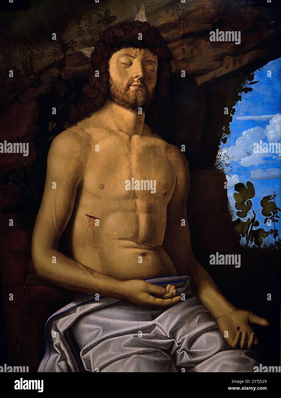 The Dead Christ 1505-1510 by Marco Basaiti, 1470 – 1530, 16th, Century ...