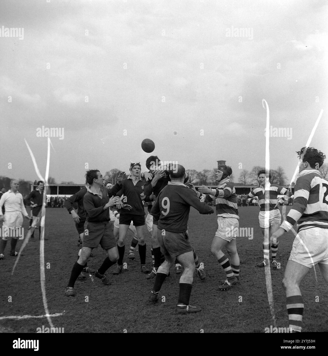 RUGBY STREET THOMAS V ST MARYS HOSPITAL CUP FINAL IN RICHMOND ; 5 MARCH ...