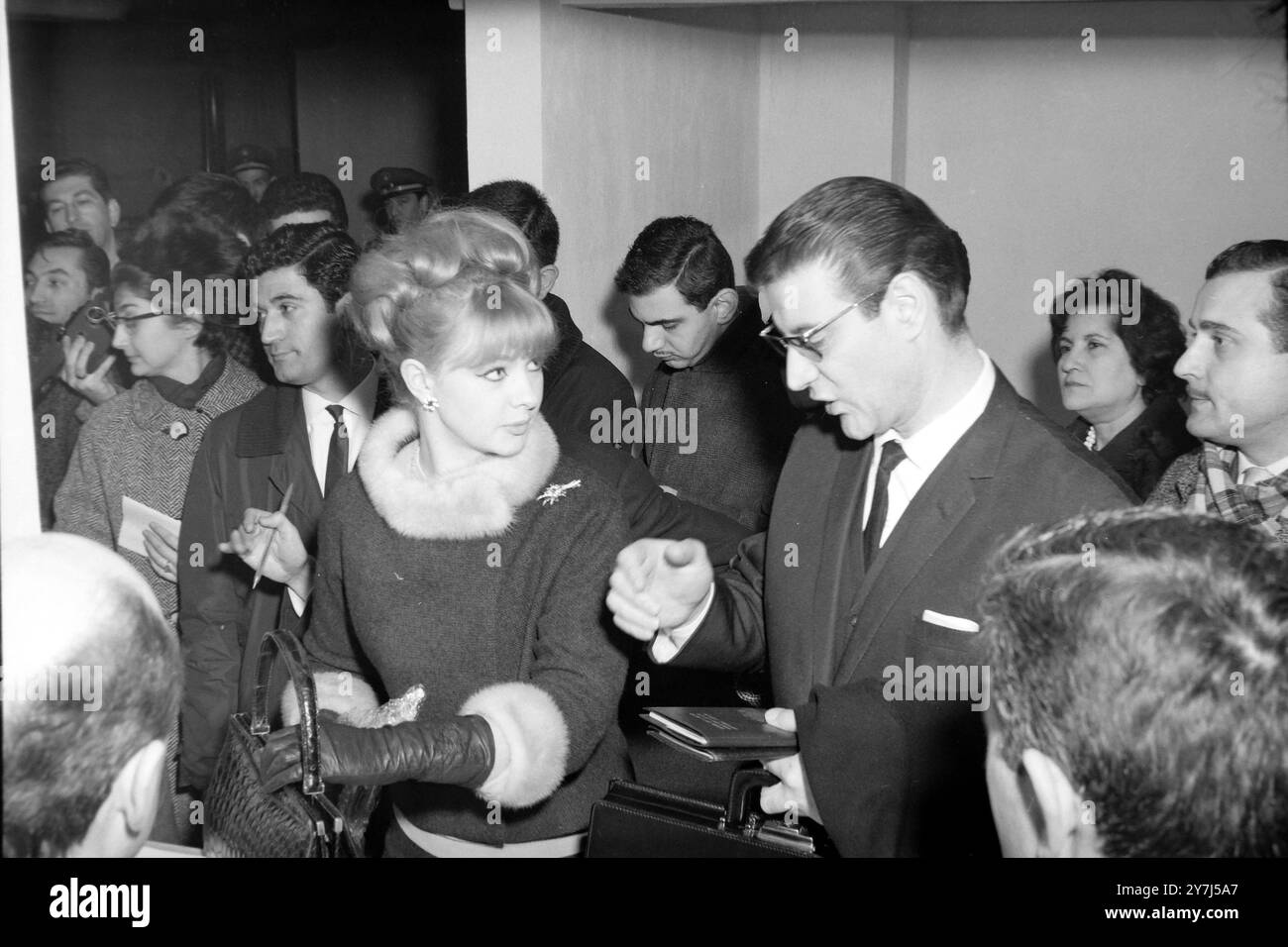 MANDY RICE-DAVIES WITH FIANCE PIERRE CERVELLO IN ISTANBUL, TURKEY / ; 4 ...