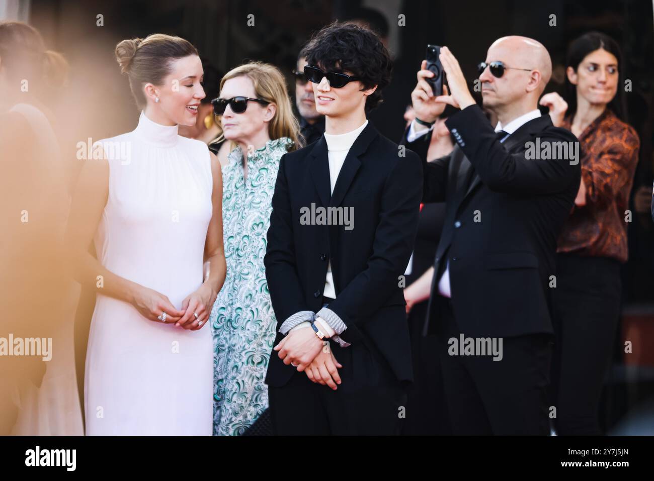 Arthur Conti attends the red carpet for the premiere of Beetlejuice ...