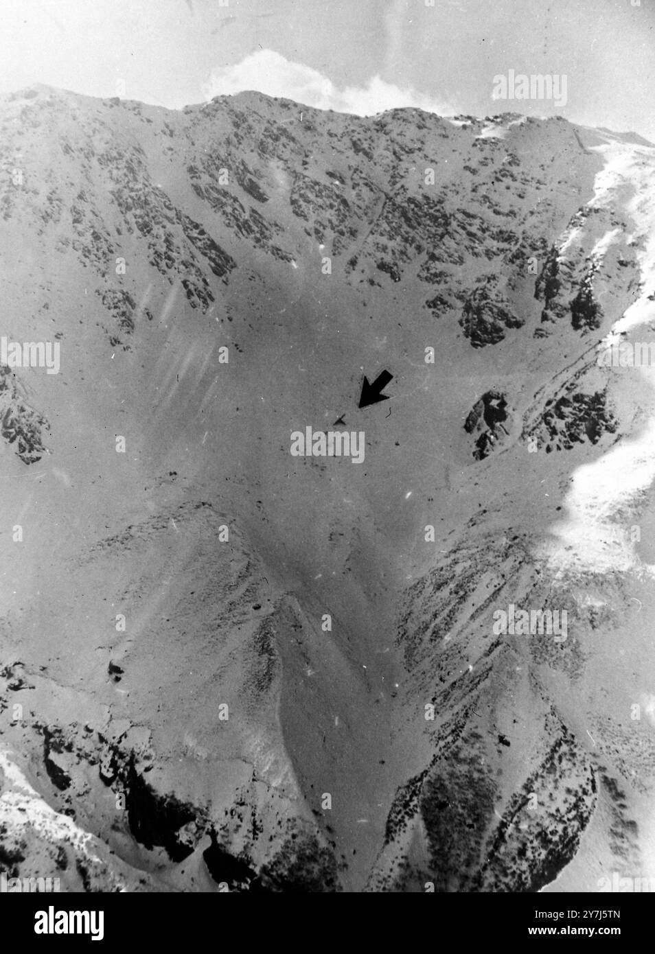 MOUNT GLUNGGETZER - AVIATION BRITISH BRITANNIA AIRLINER CRASH SCENE ...