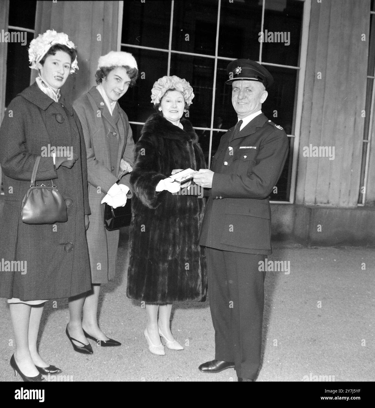 JAMES HORSFALL WITH FAMILY AFTER INVESTITURE IN LONDON / ; 3 MARCH 1964 ...