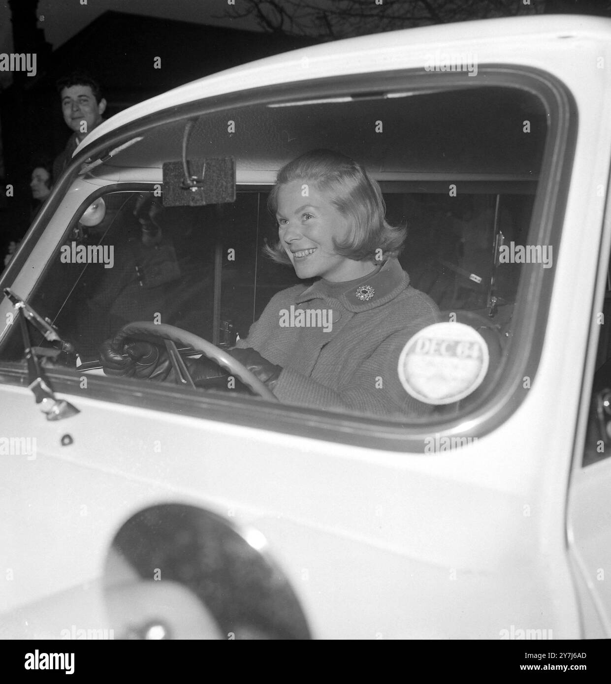 DUCHESS OF KENT PRINCESS MARINA CAR DRIVES FROM PRINCESS ALEXANDRA ...