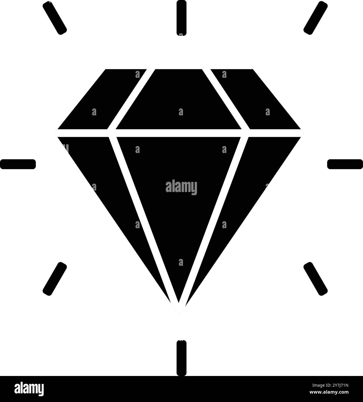 Diamond Jewel Shining, Diamond icon, Jewelry symbol, Gem stone, Black ...