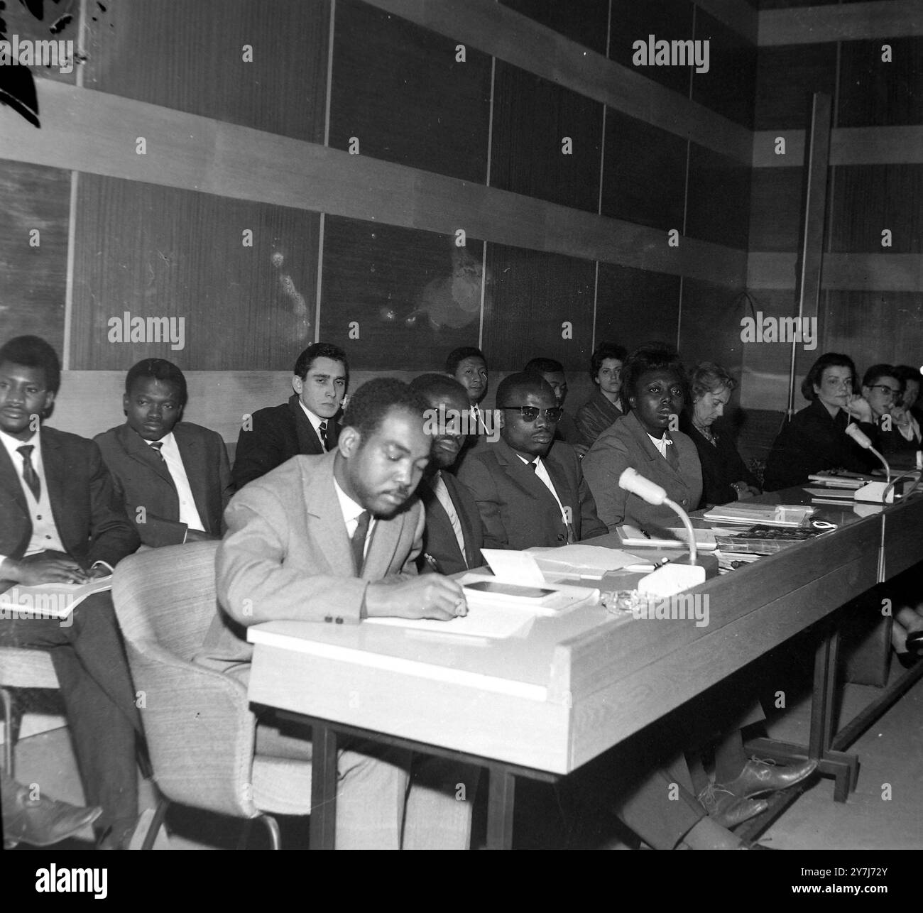 FRANCO-AFRICAN CO-OPERATION CONFERENCE IN PARIS ; 25 FEBRUARY 1964 ...