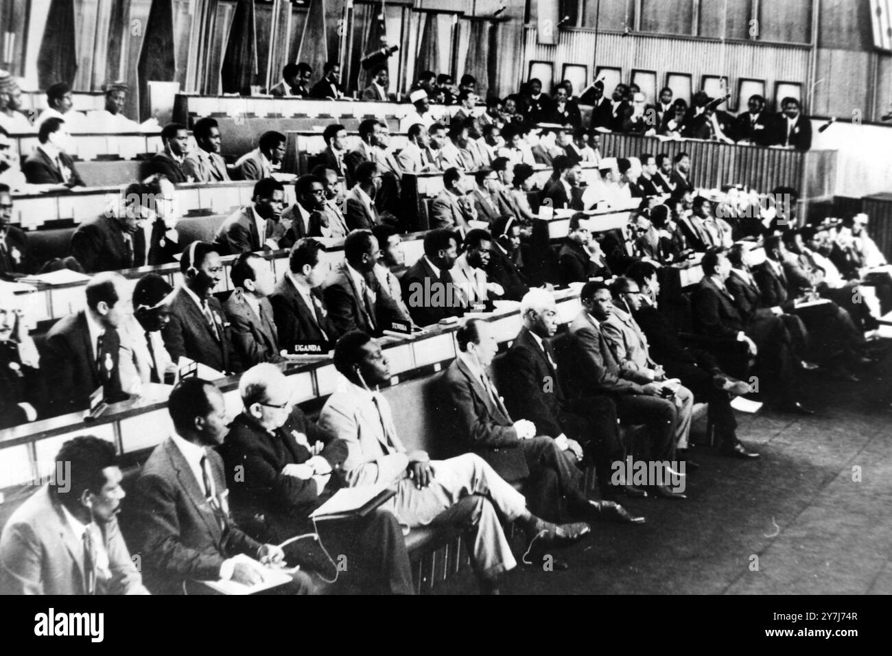 African unity conferences hi-res stock photography and images - Alamy
