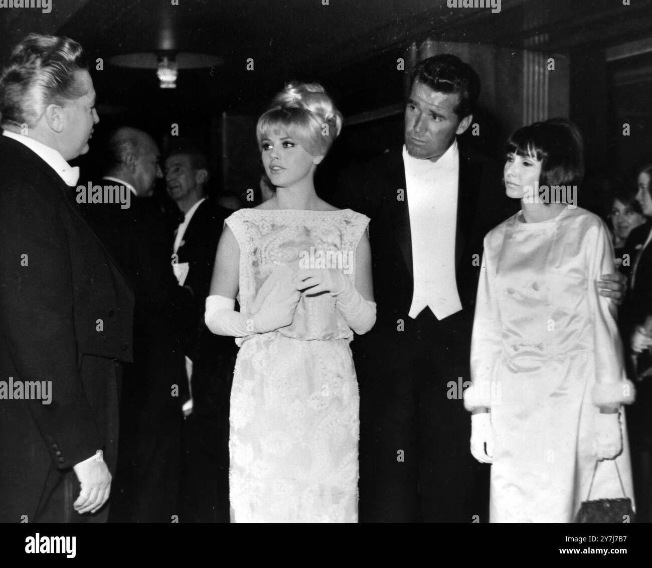 PREMIERE MOVE OVER DARLING WITH BRITT EKLUND AND JAMES GARNER IN LONDON ...