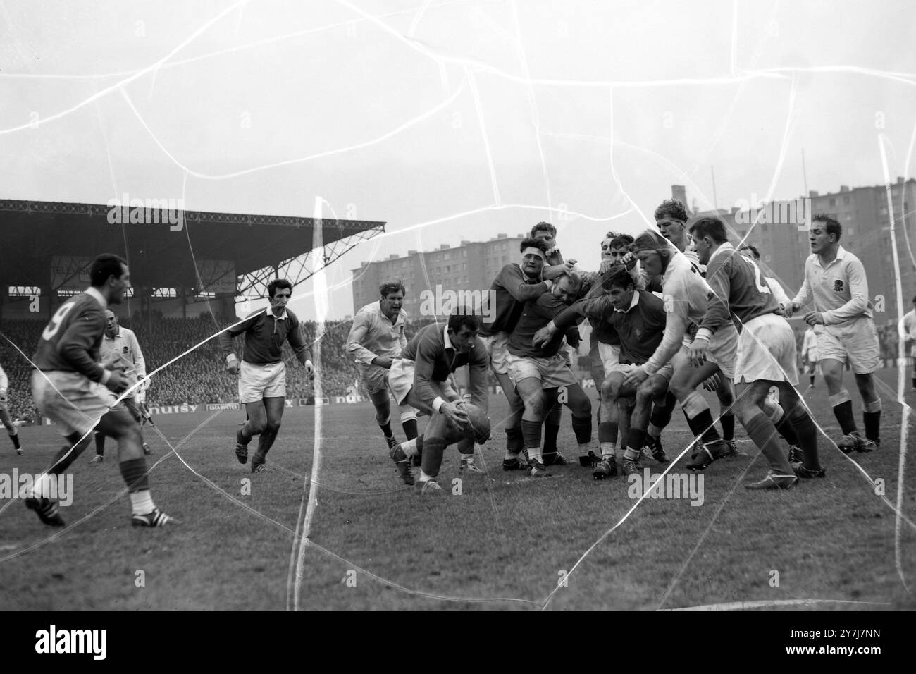 1964 england rugby Black and White Stock Photos & Images - Alamy