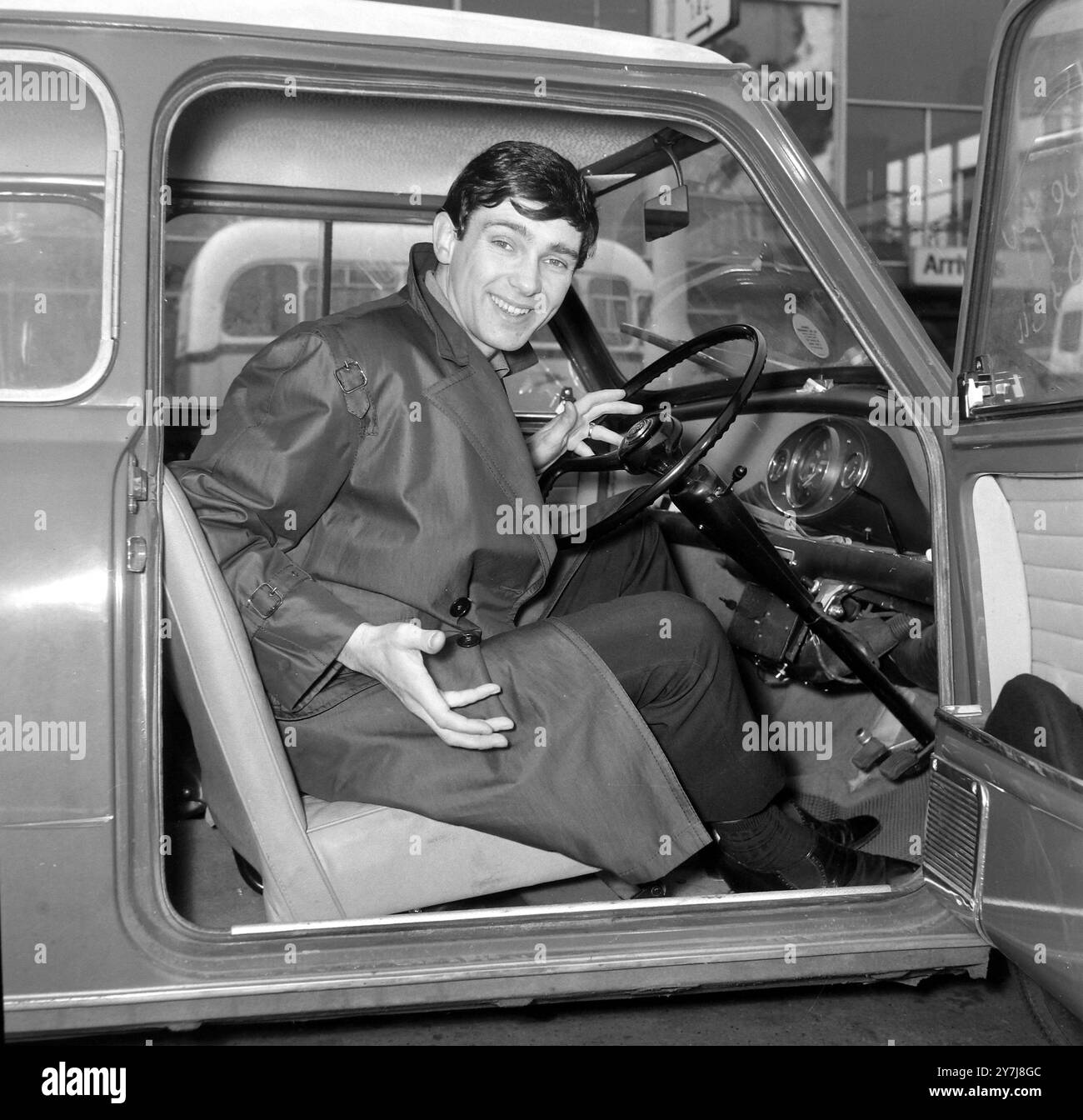 AMERICAN SINGER GENE PITNEY IN LONDON ; 20 FEBRUARY 1964 Stock Photo ...