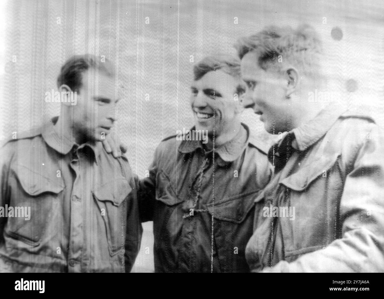 BRITISH ARMY MILITARY POLICE RELEASED BY EOKA GUNMEN IN CYPRUS ; 17 ...