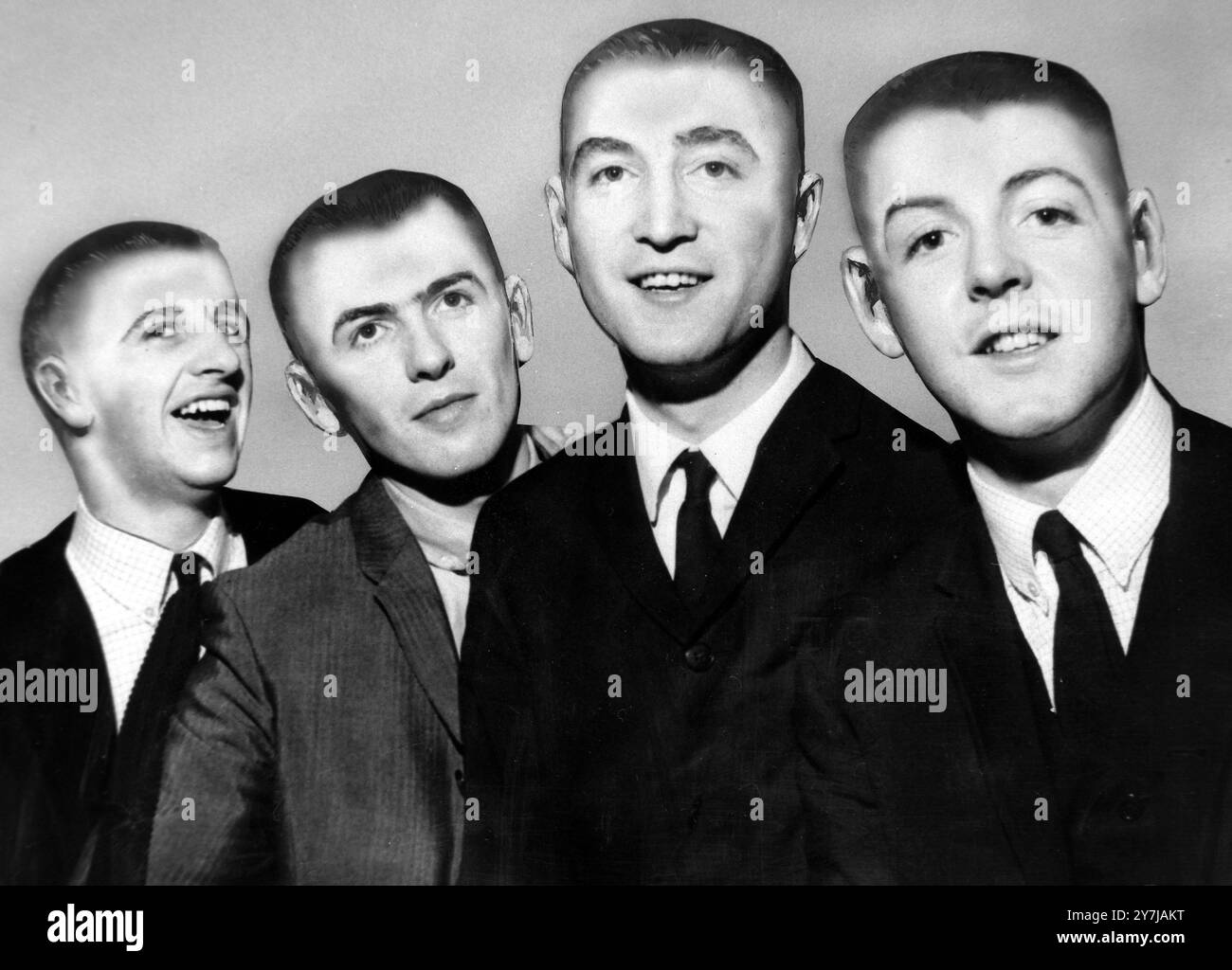 Beatles haircut hi-res stock photography and images - Alamy