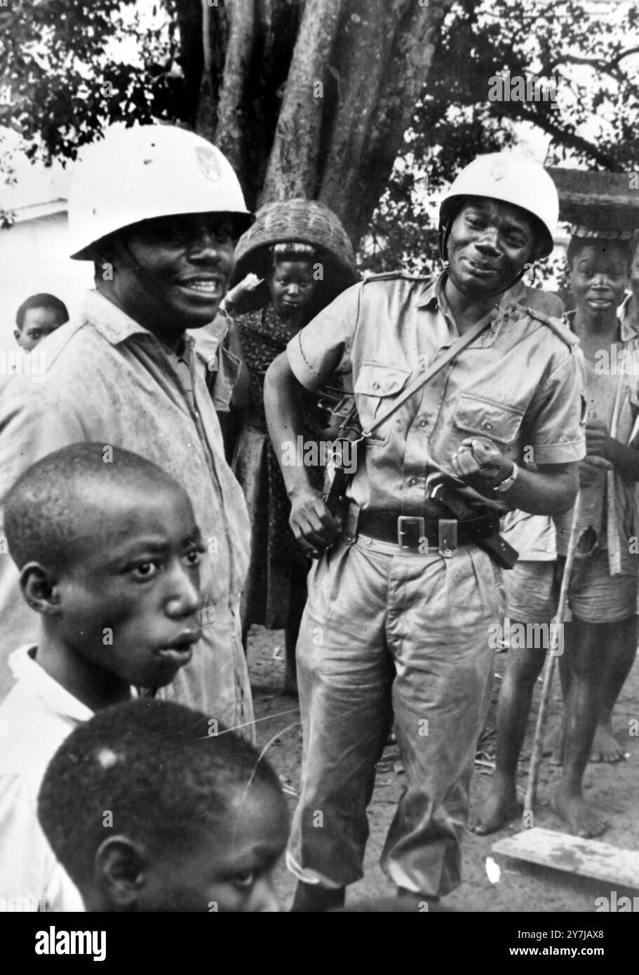 MILITARY OPERATIONS IN RWANDA ; 14 FEBRUARY 1964 Stock Photo - Alamy