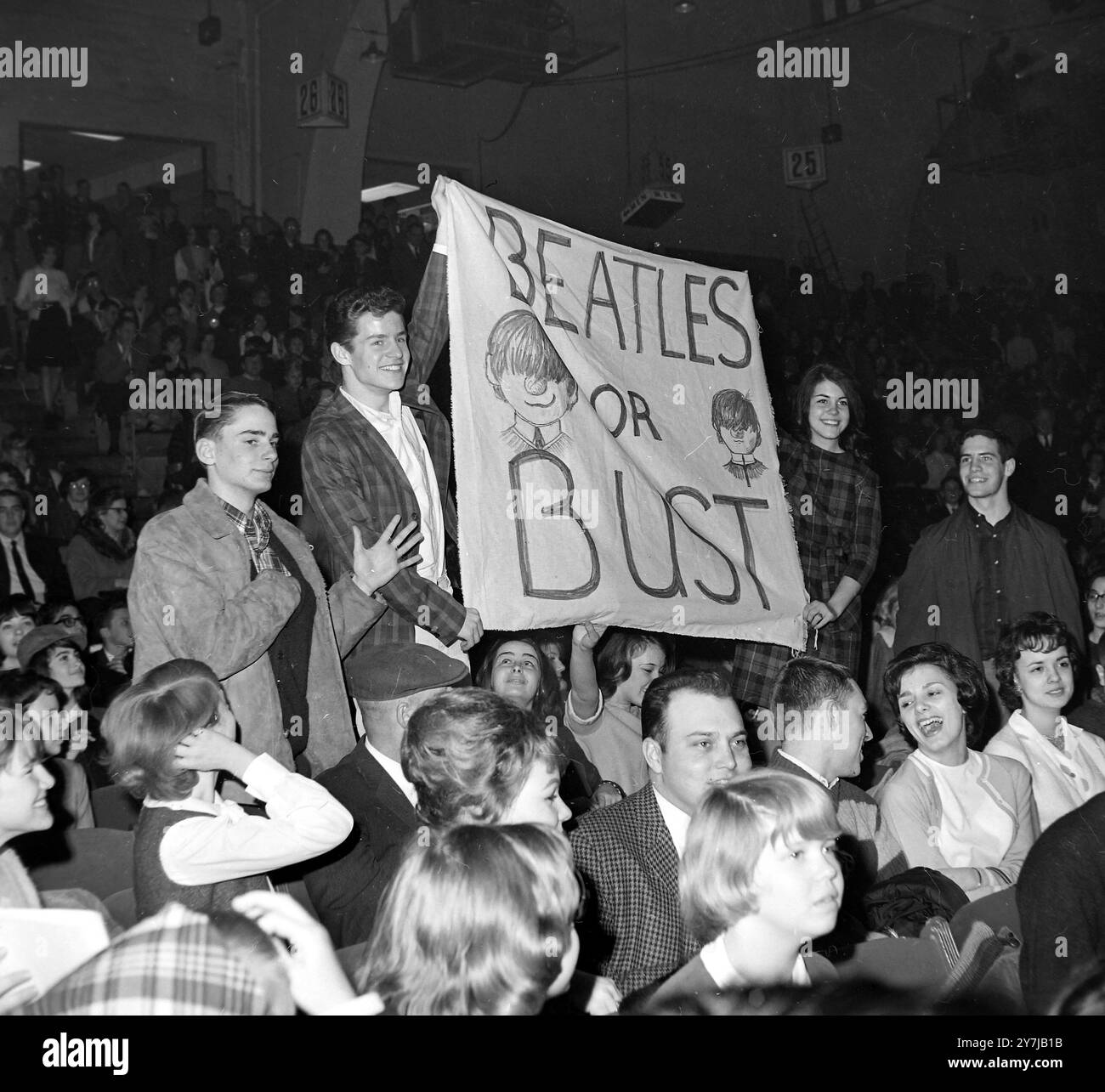 Beatles 1964 washington hi-res stock photography and images - Alamy
