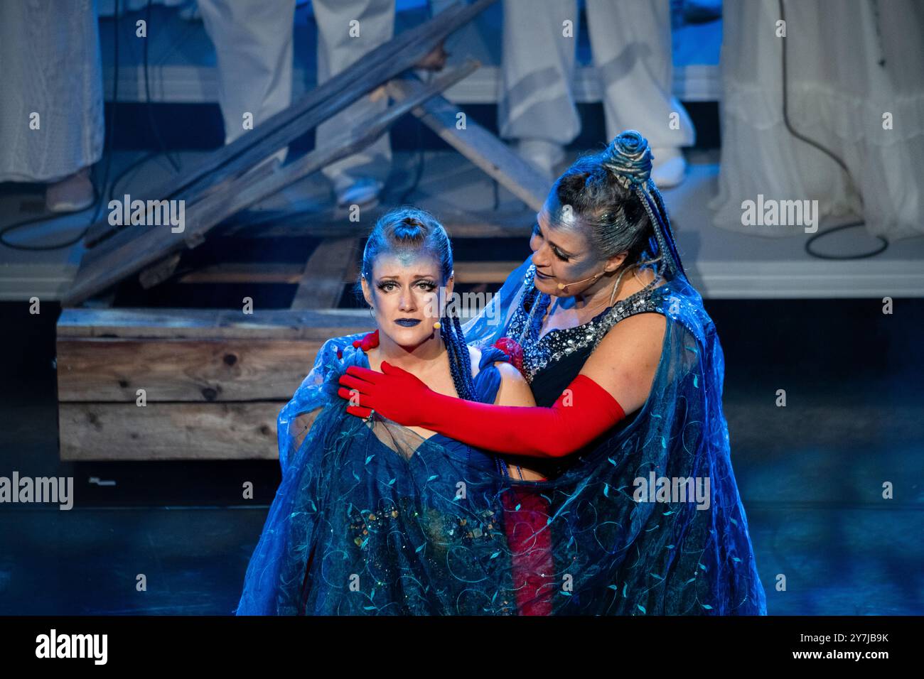 HAVSANDAR, ÅLAND, 2024: Annie Lahti plays Svalla, Havsfruns Dotter ...