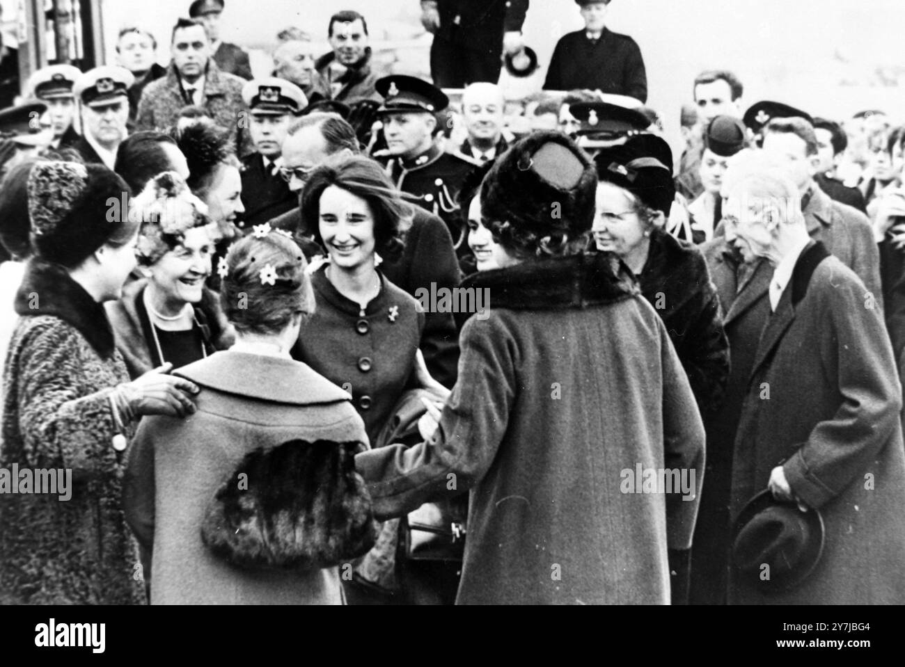 PRINCE HUGO CARLOS DE BOURBON PARMA WITH FIANCEE PRINCESS IRENE OF THE ...