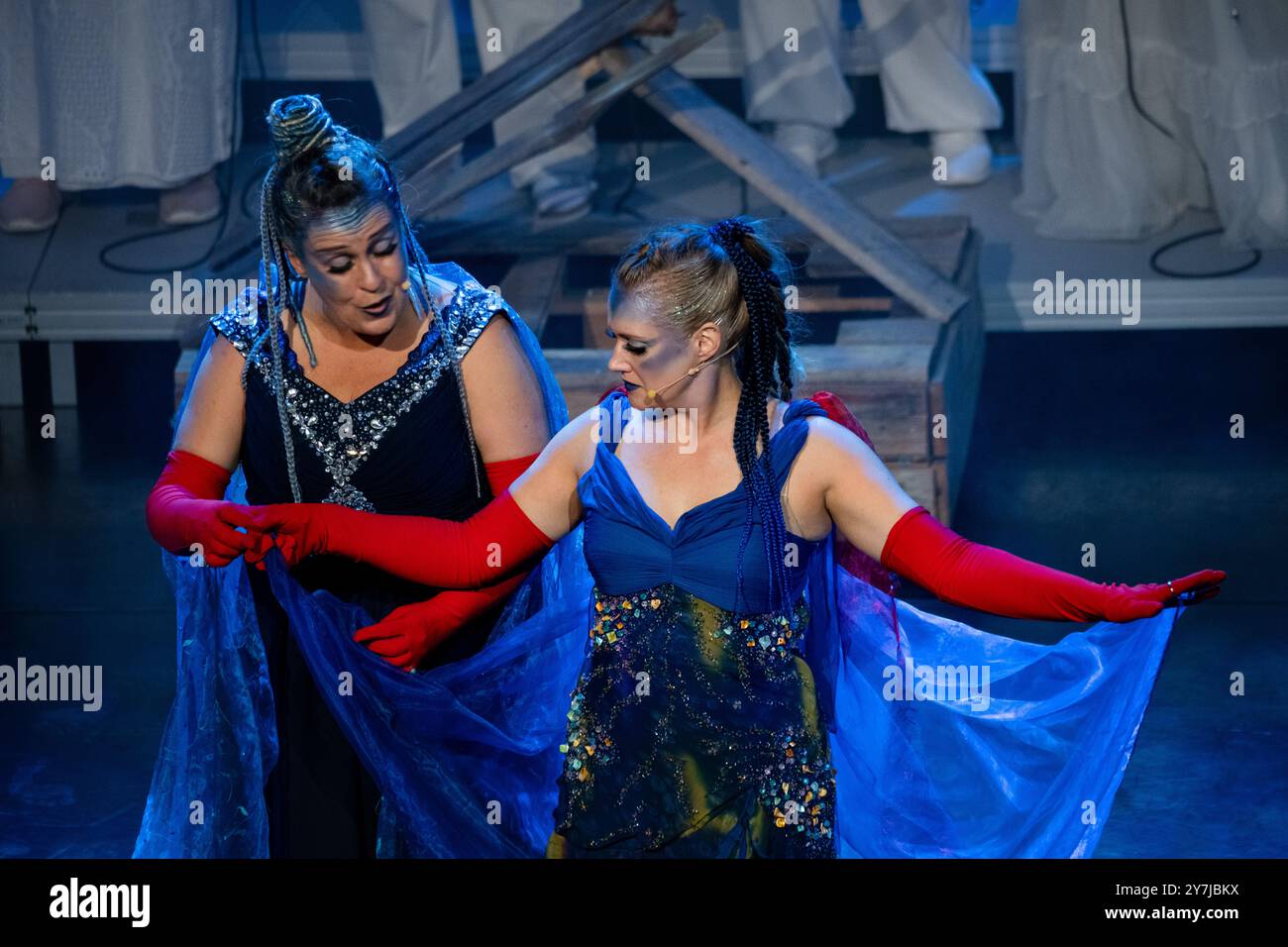 HAVSANDAR, ÅLAND, 2024: Annie Lahti plays Svalla, Havsfruns Dotter ...