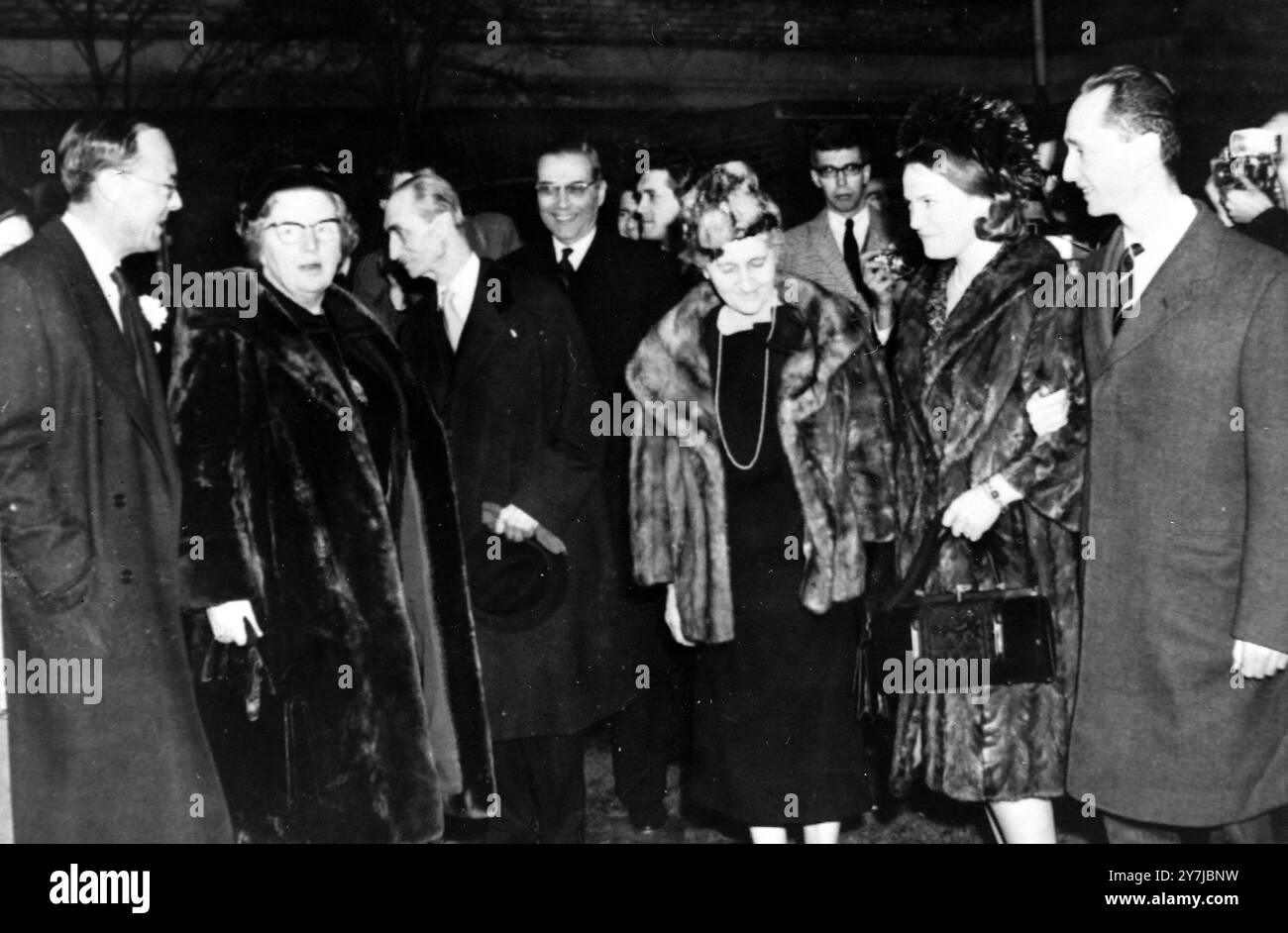 PRINCE HUGO CARLOS DE BOURBON PARMA WITH FIANCEE PRINCESS IRENE OF THE ...