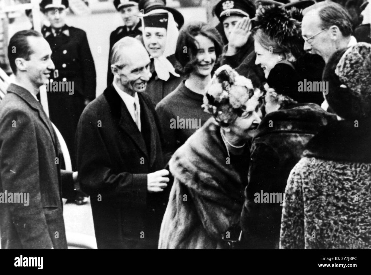 PRINCE HUGO CARLOS DE BOURBON PARMA WITH FIANCEE PRINCESS IRENE OF THE ...