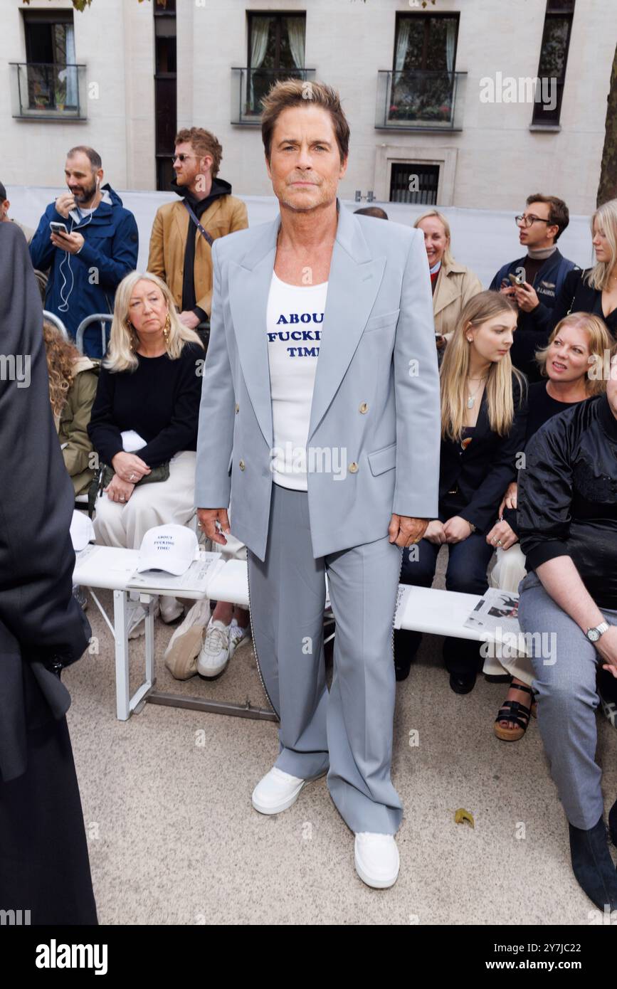Rob Lowe attends the Stella McCartney Spring/Summer 2025 collection ...