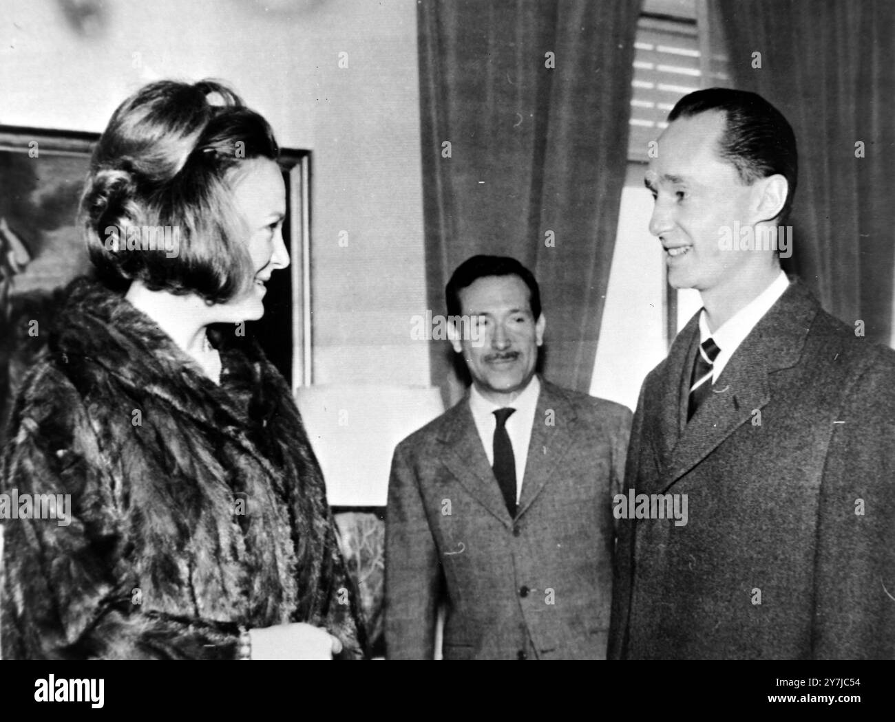 PRINCE CARLOS DE BOURBON PARMA REPORTED FIANCE TO BE OF PRINCESS IRENE ...