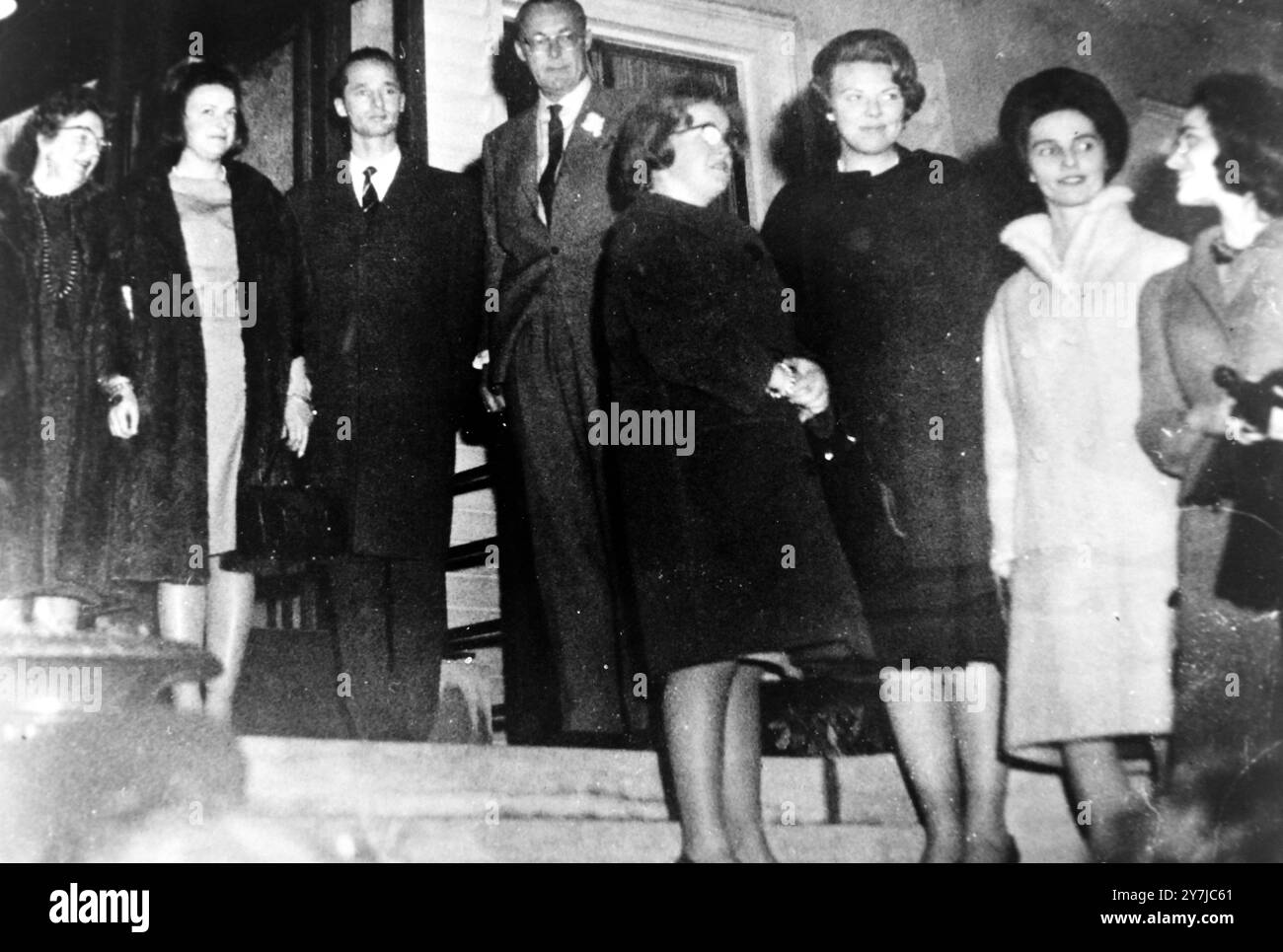 PRINCE HUGO CARLOS DE BOURBON PARMA WITH FIANCEE PRINCESS IRENE OF THE ...