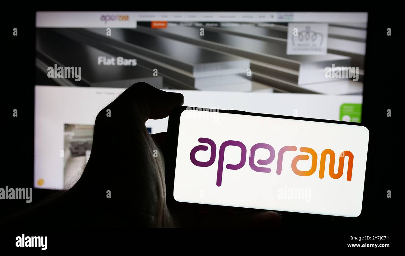 Aperam logo hi-res stock photography and images - Alamy