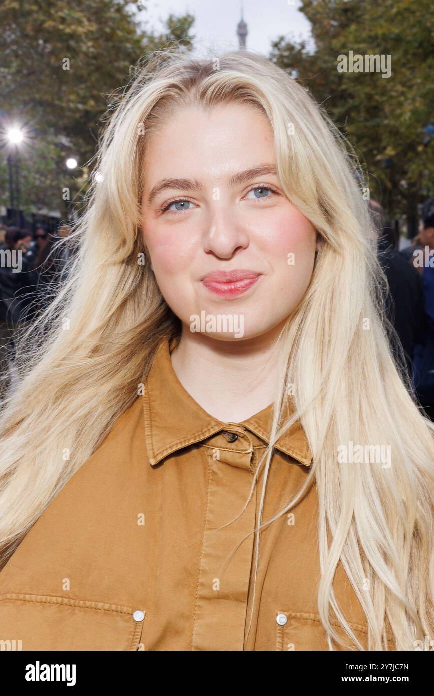 Anais Gallagher attends the Stella McCartney Spring/Summer 2025 ...