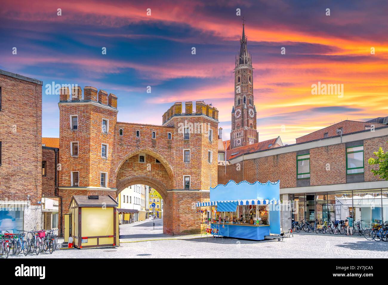 Landshut church saint martin hi-res stock photography and images - Alamy