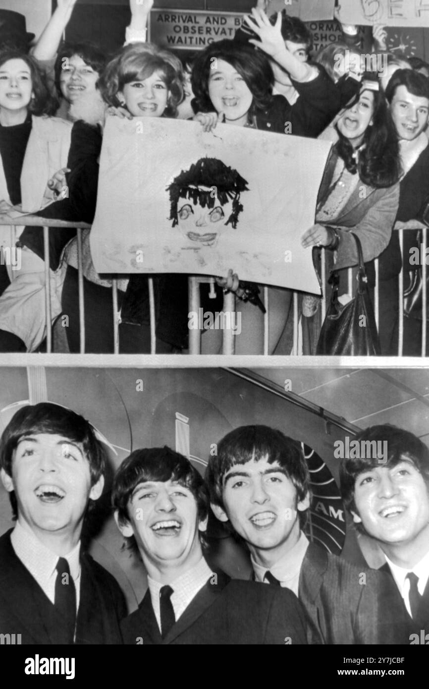 Beatles welcome hi-res stock photography and images - Alamy