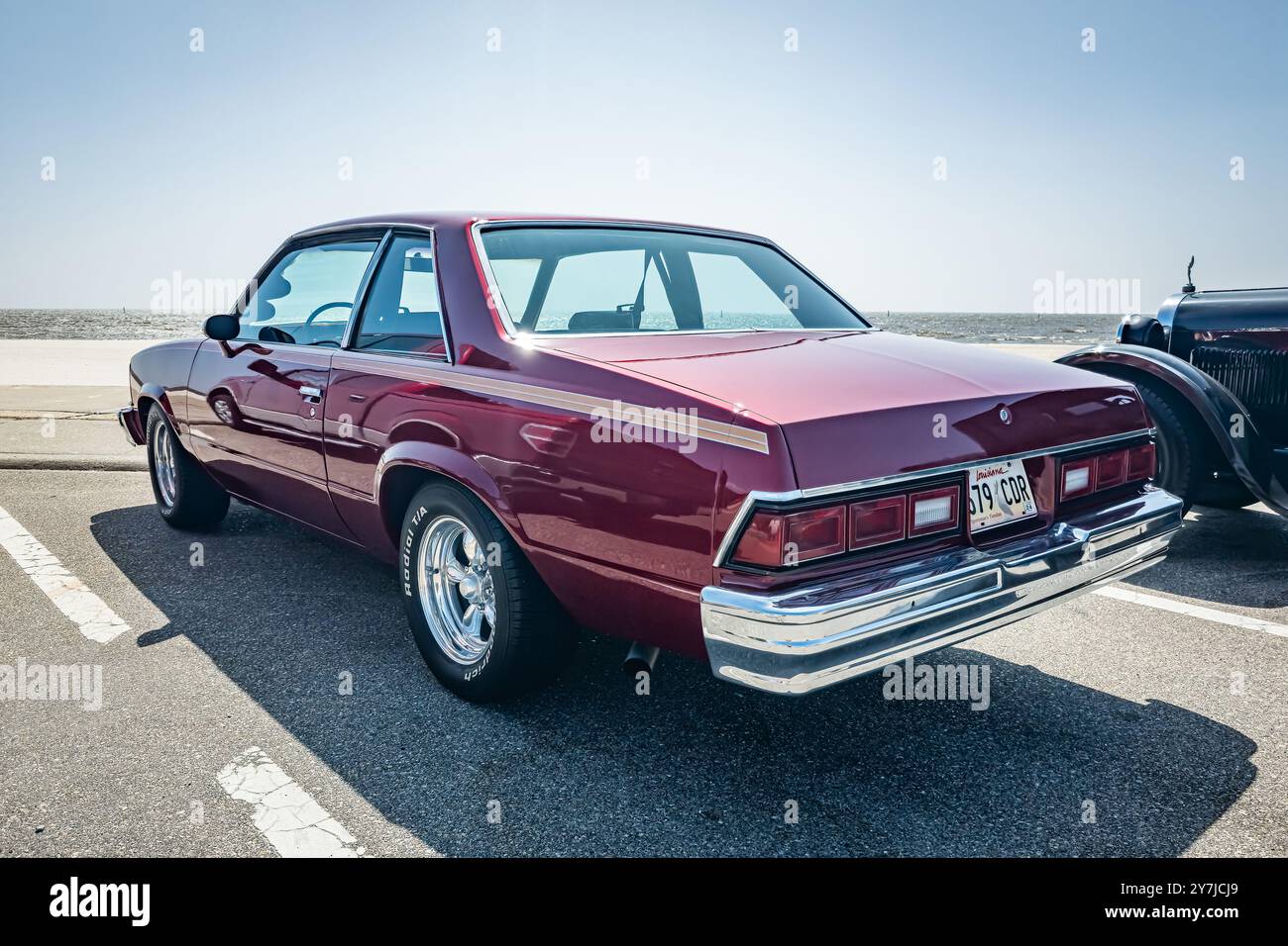 1978 Chevrolet Malibu A 1978 Chevrolet Malibu Car At A Car Show Stock