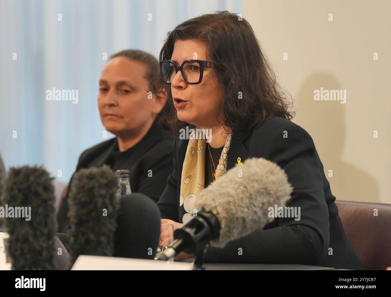 Academic and filmmaker Sharone Lifschitz, whose parents, Yocheved and ...