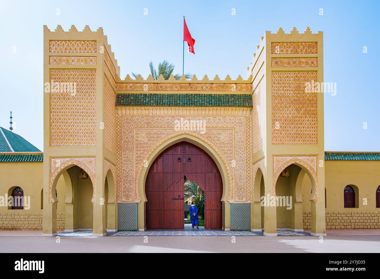 Rissani Morocco The mausoleum of Moulay Ali Cherif Stock Photo - Alamy