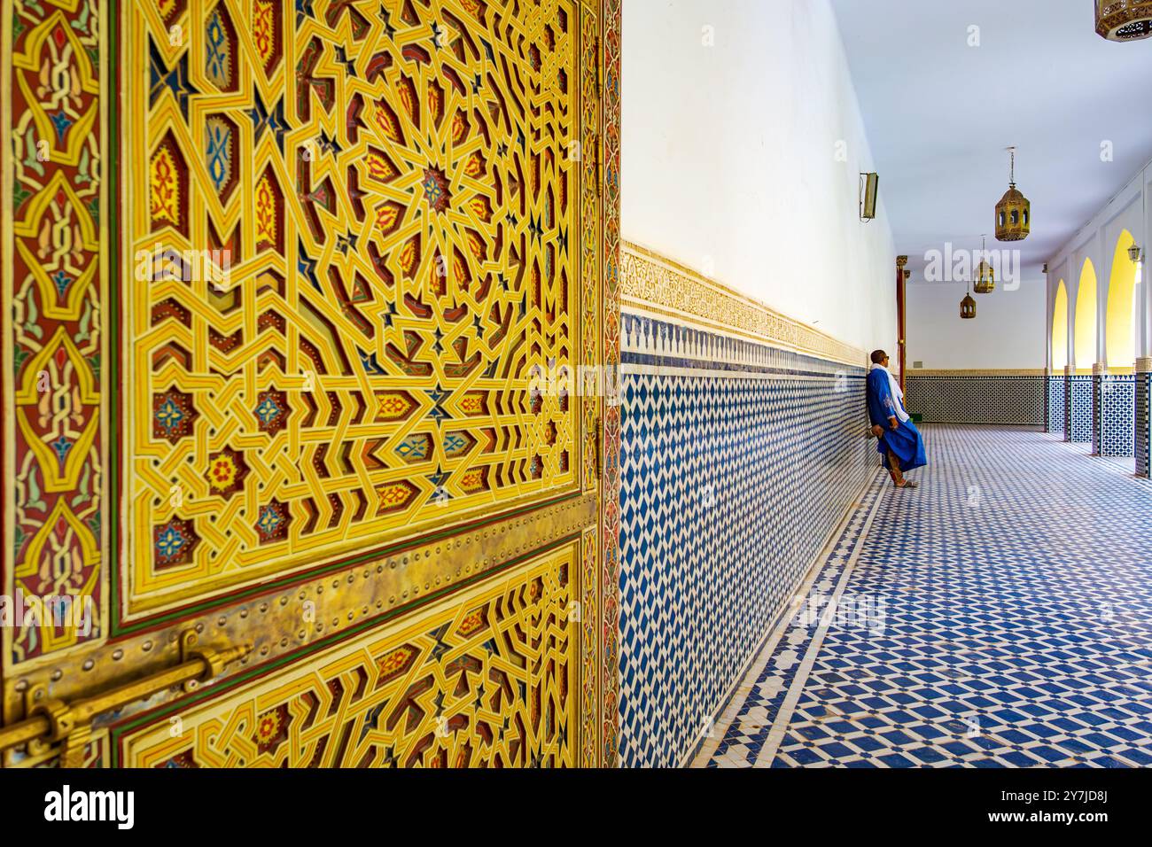 Rissani Morocco The mausoleum of Moulay Ali Cherif Stock Photo - Alamy