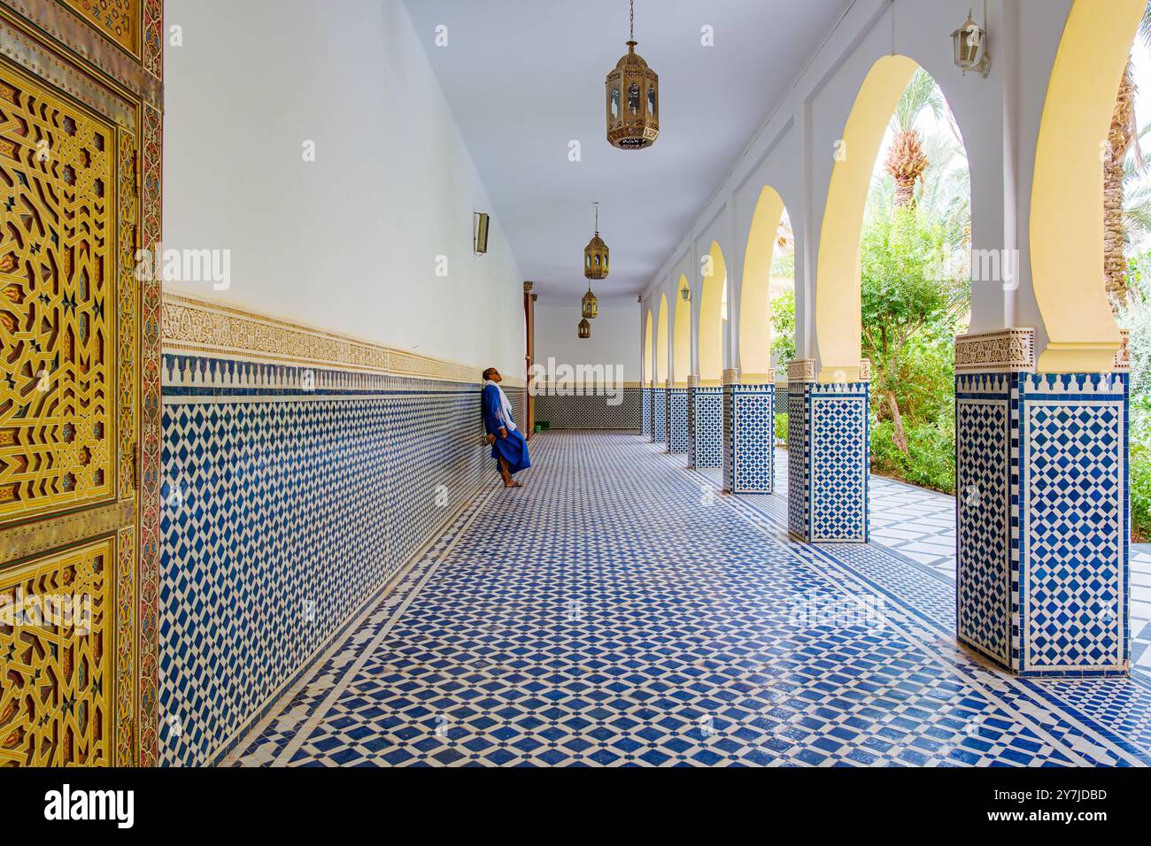 Rissani Morocco The mausoleum of Moulay Ali Cherif Stock Photo - Alamy