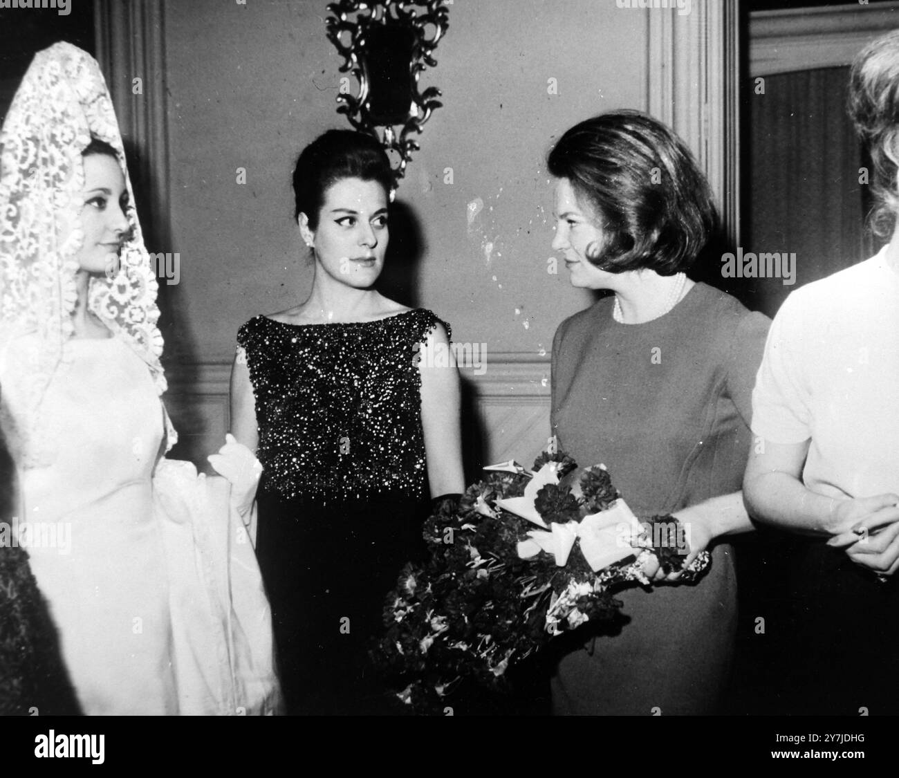 Spain fashion show Black and White Stock Photos & Images - Alamy