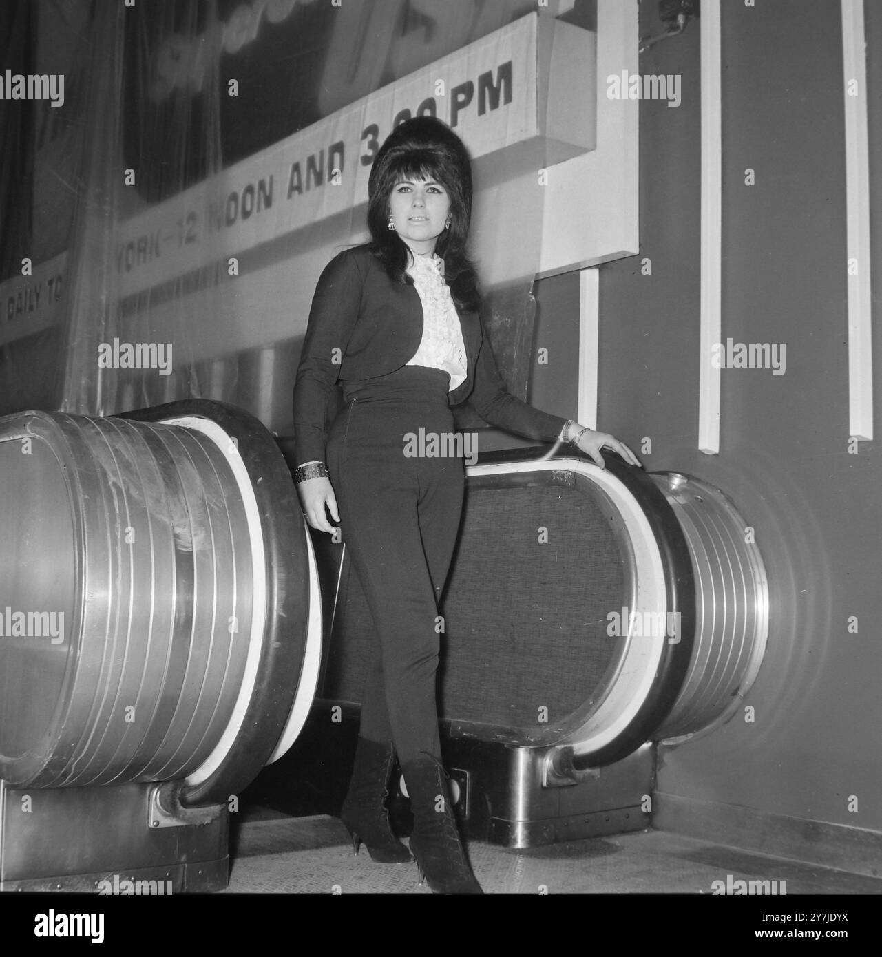 GIGI REINERT IN LONDON ; 28 JANUARY 1964 Stock Photo - Alamy