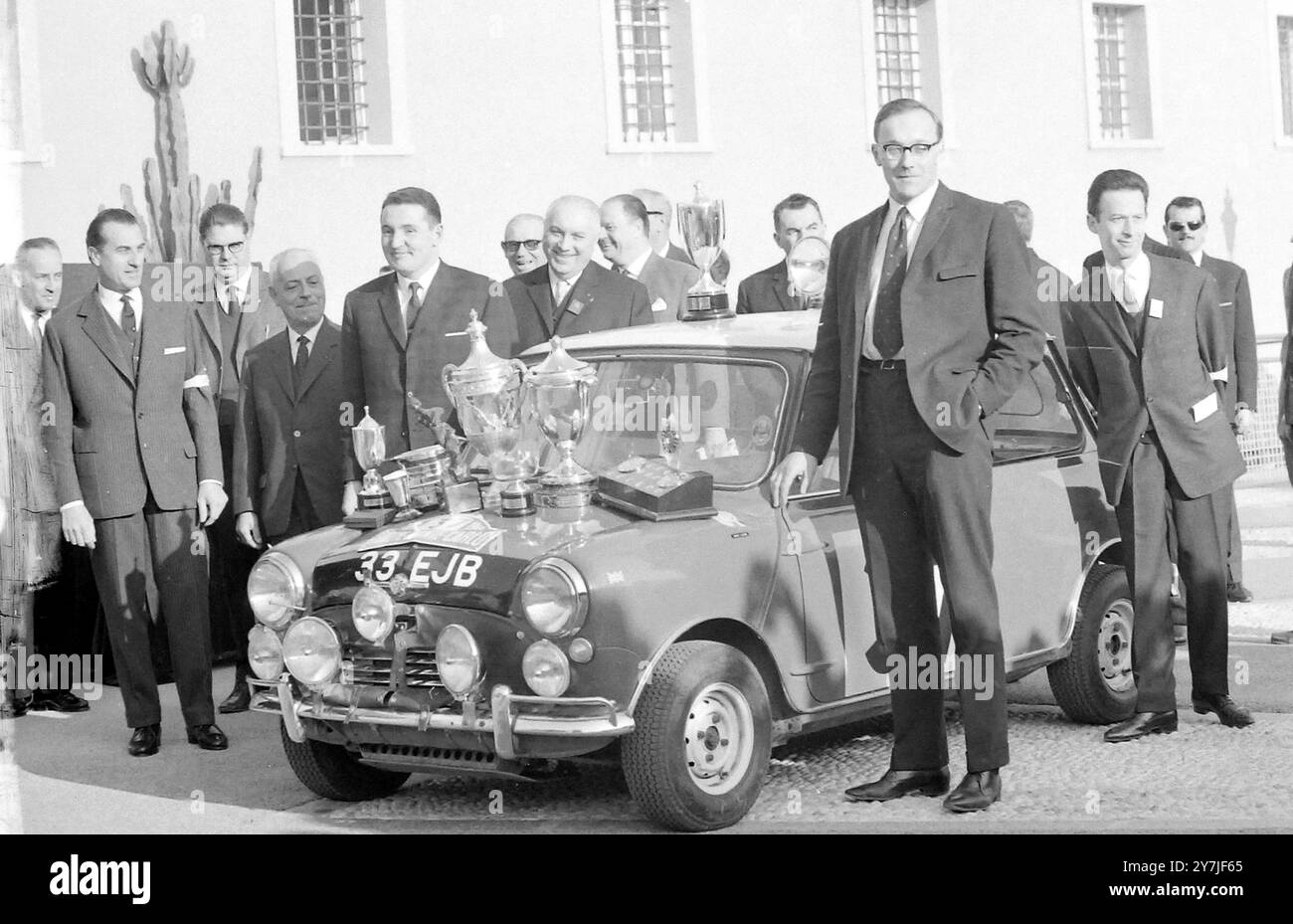 DRIVER PADDY HOPKIRK AND HENRY LIDDON RECEIVE TROPHY FOR WINNING MONTE ...