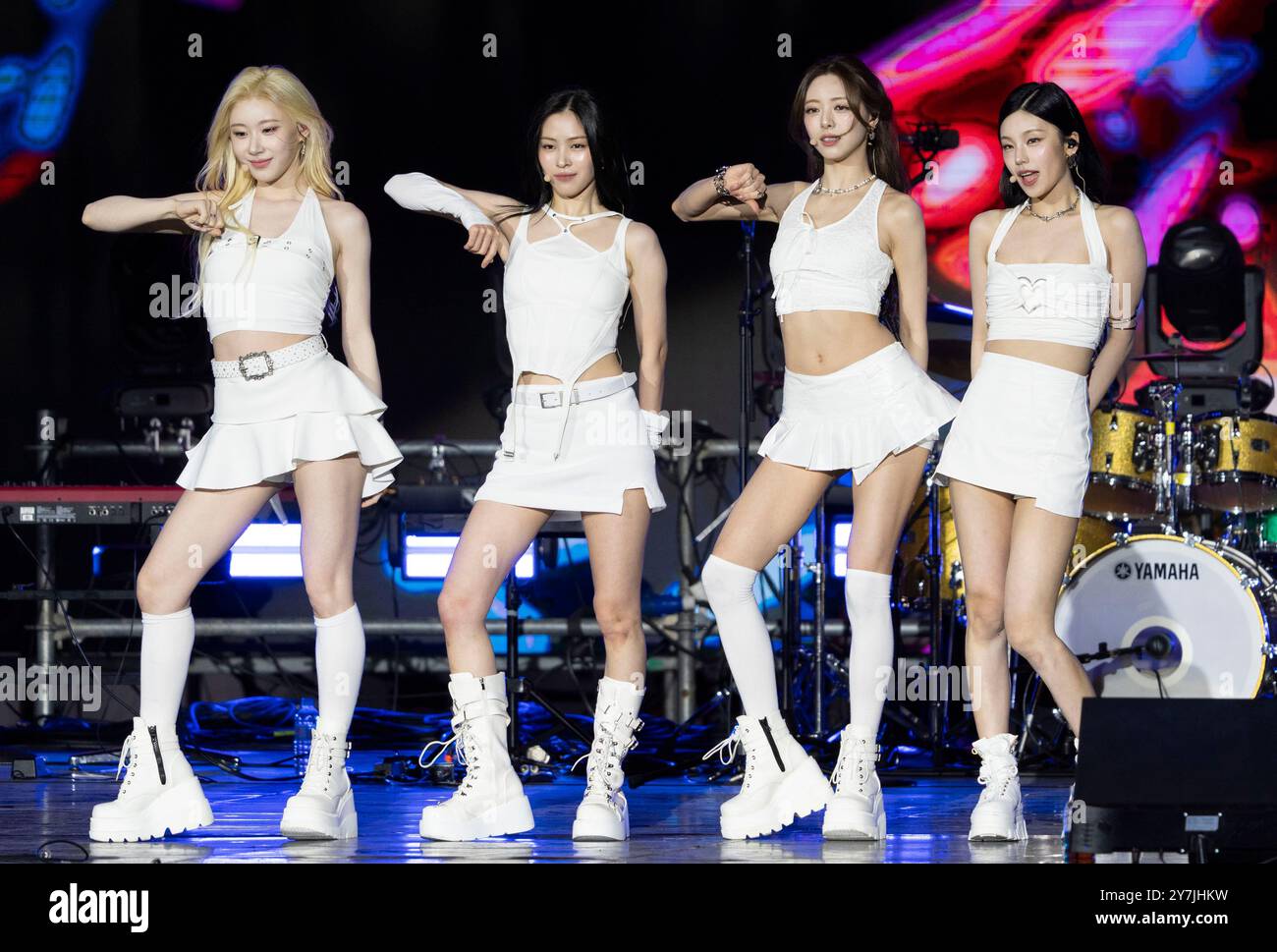 Seoul, South Korea. 29th Sep, 2024. South Korean K-Pop girl group ITZY ...