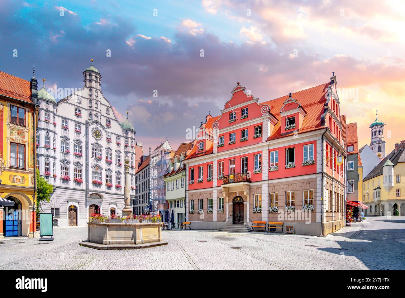 Old city of Memmingen, Germany Stock Photo - Alamy
