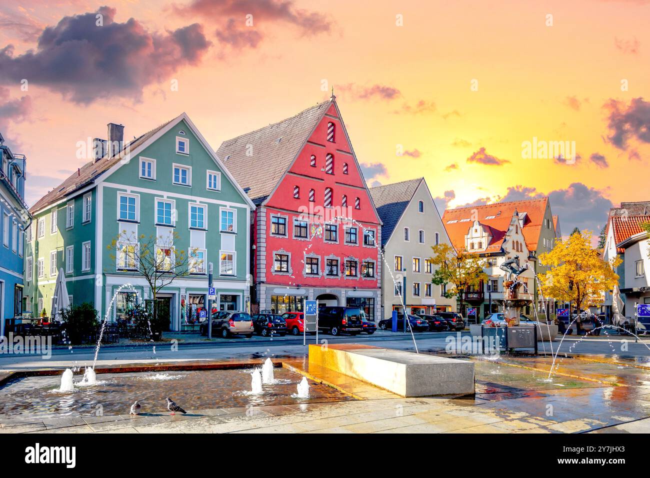 Old city of Memmingen, Germany Stock Photo - Alamy