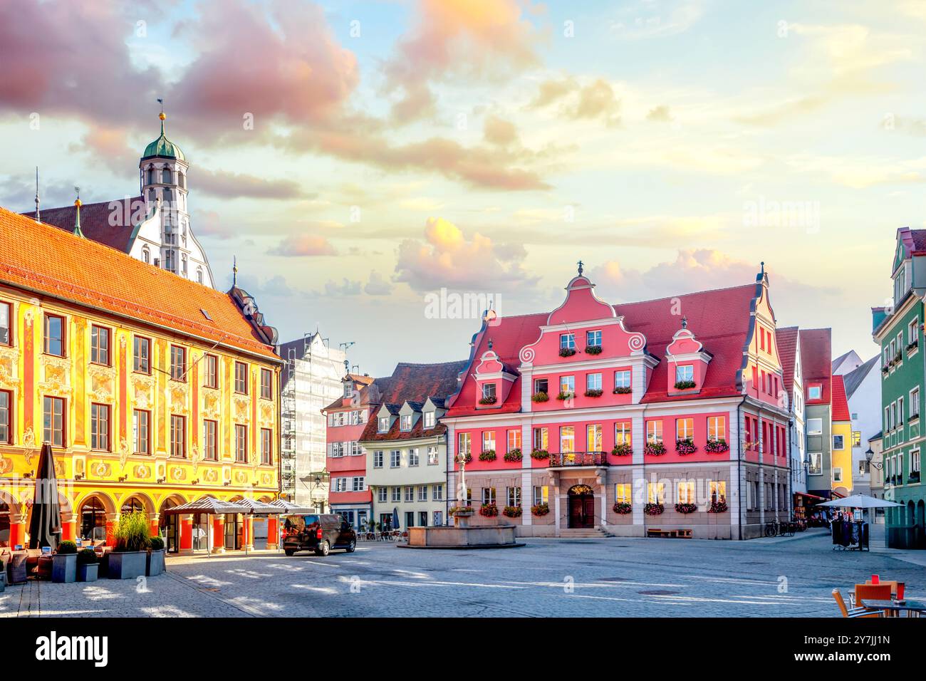 Old city of Memmingen, Germany Stock Photo - Alamy