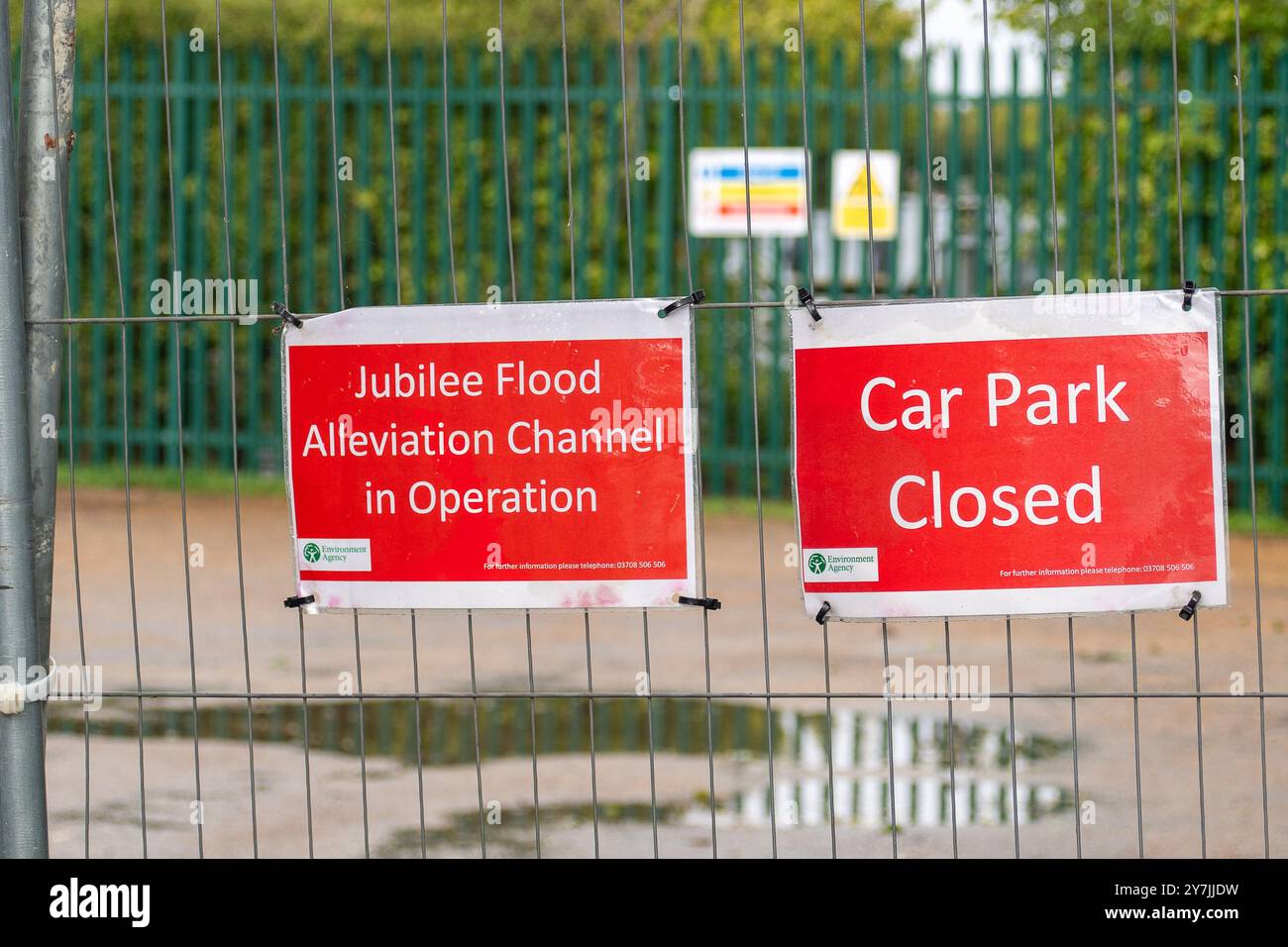 Dorney Reach, UK. 30th September, 2024. The Jubilee River Flood ...