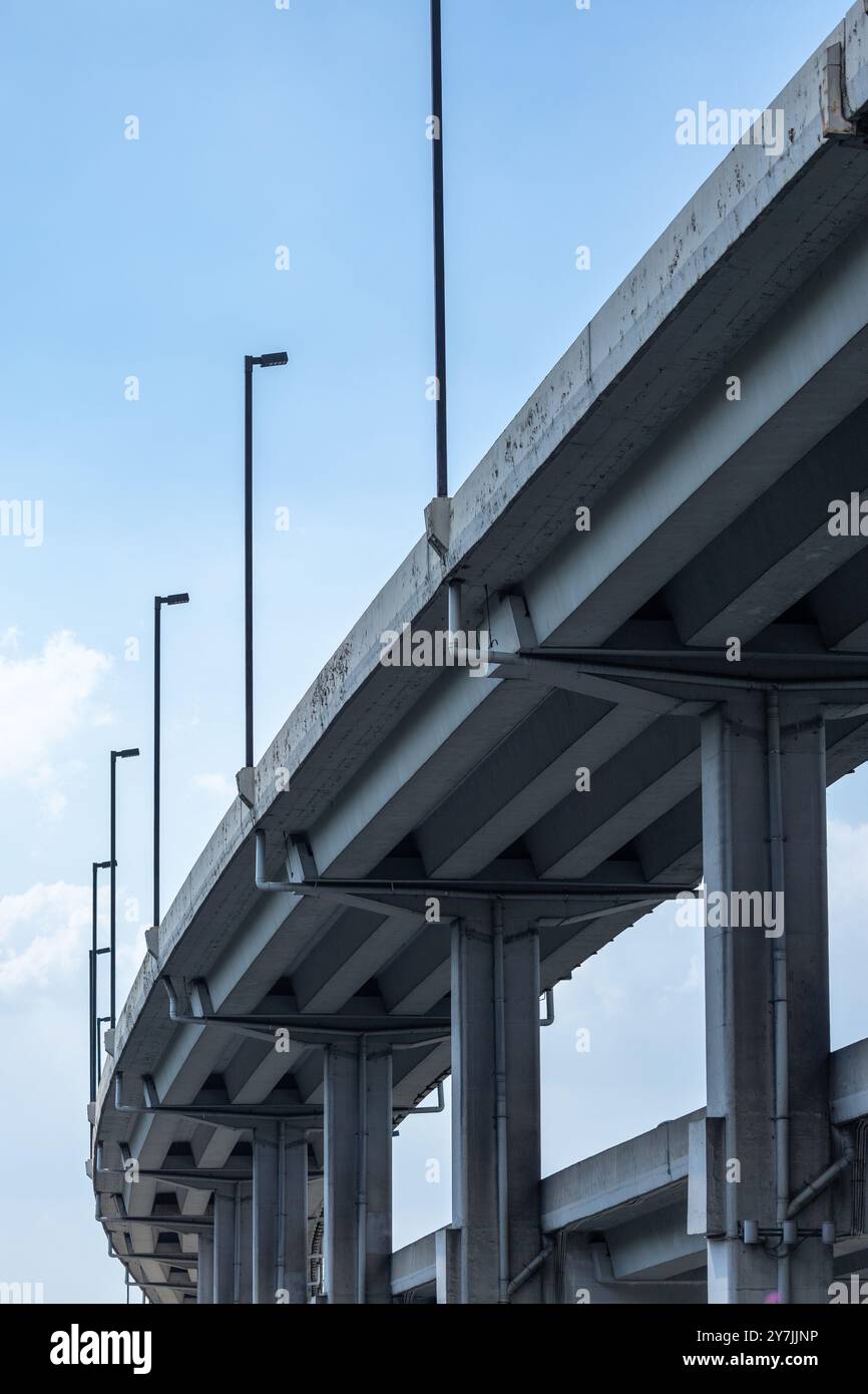 Modern overpass in Guangzhou China Stock Photo - Alamy