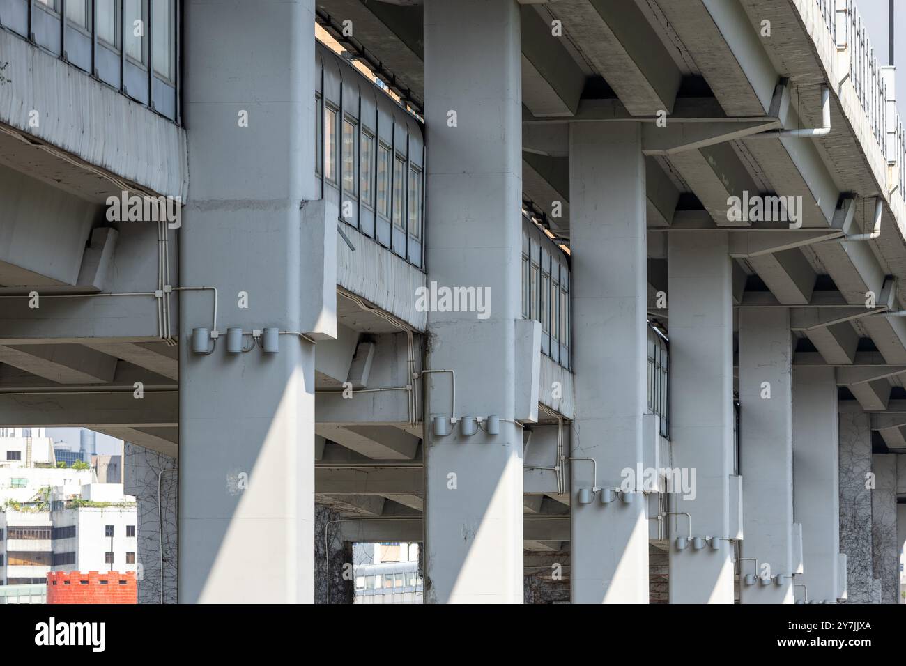 Modern overpass in Guangzhou China Stock Photo - Alamy