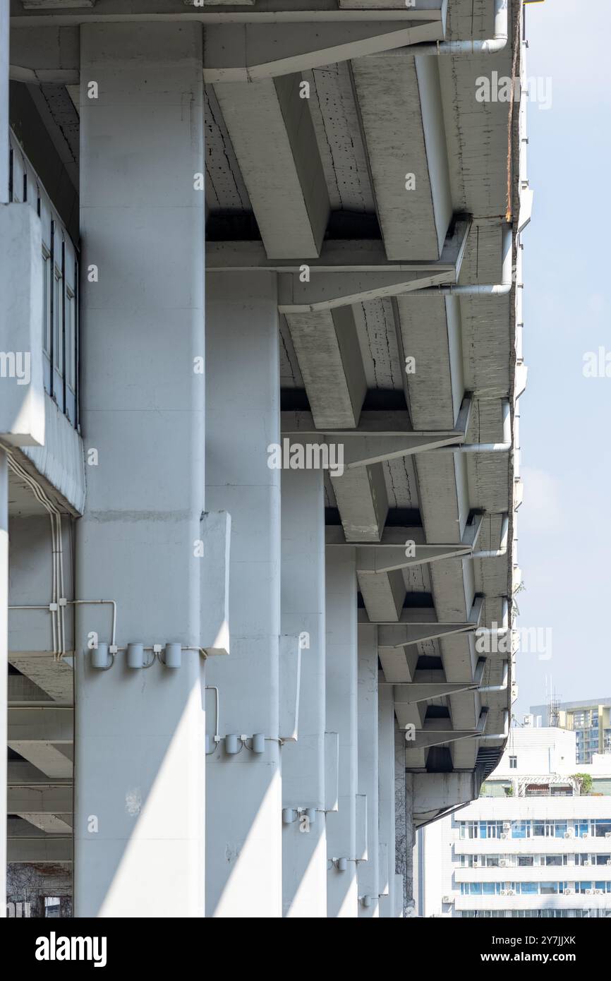 Modern overpass in Guangzhou China Stock Photo - Alamy