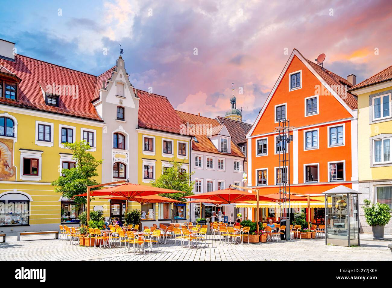 Old city of Mindelheim, Germany Stock Photo - Alamy