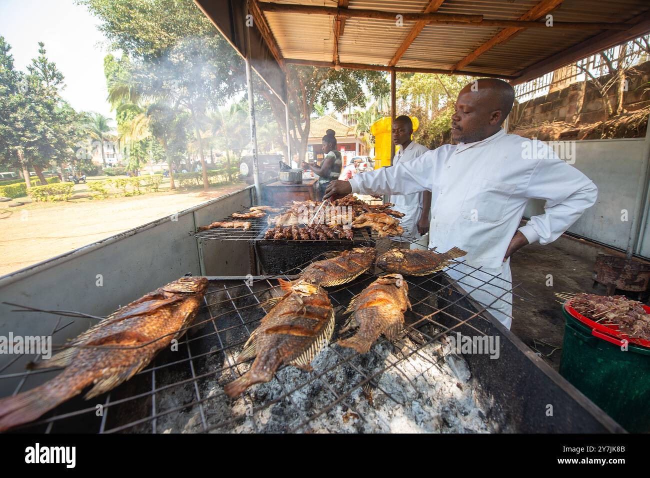 Uganda local foods hi-res stock photography and images - Alamy