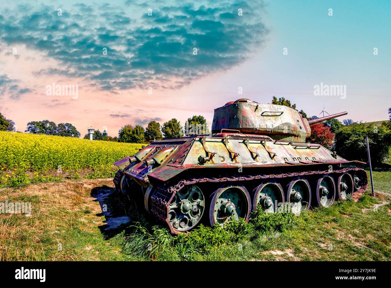 Inner German border Moedlareuth, Germany Stock Photo - Alamy