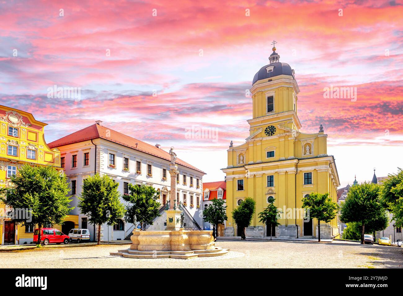 Old city of Neuburg an der Donau, Germany Stock Photo - Alamy